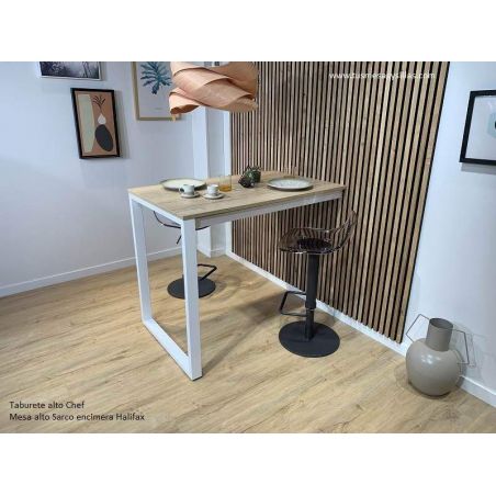 Comptoir fixé au mur, table haute pour cuisine ou salle à manger avec ...