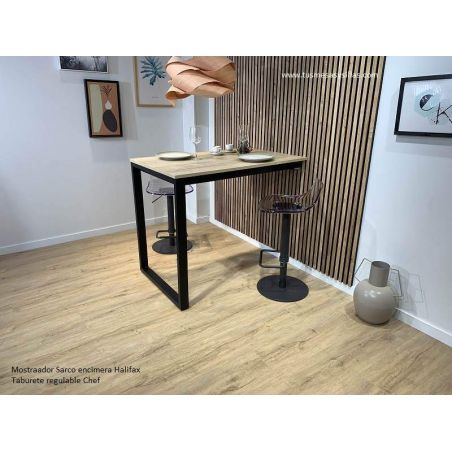 Comptoir fixé au mur, table haute pour cuisine ou salle à manger avec ...