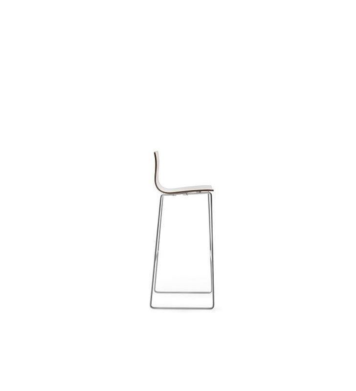 Tabouret haut Alo design moderne pour terrasses extérieures, jardin