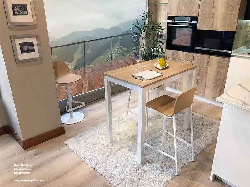 Tables hautes pour espaces ouverts : quelle taille choisir ? Hauteurs ...